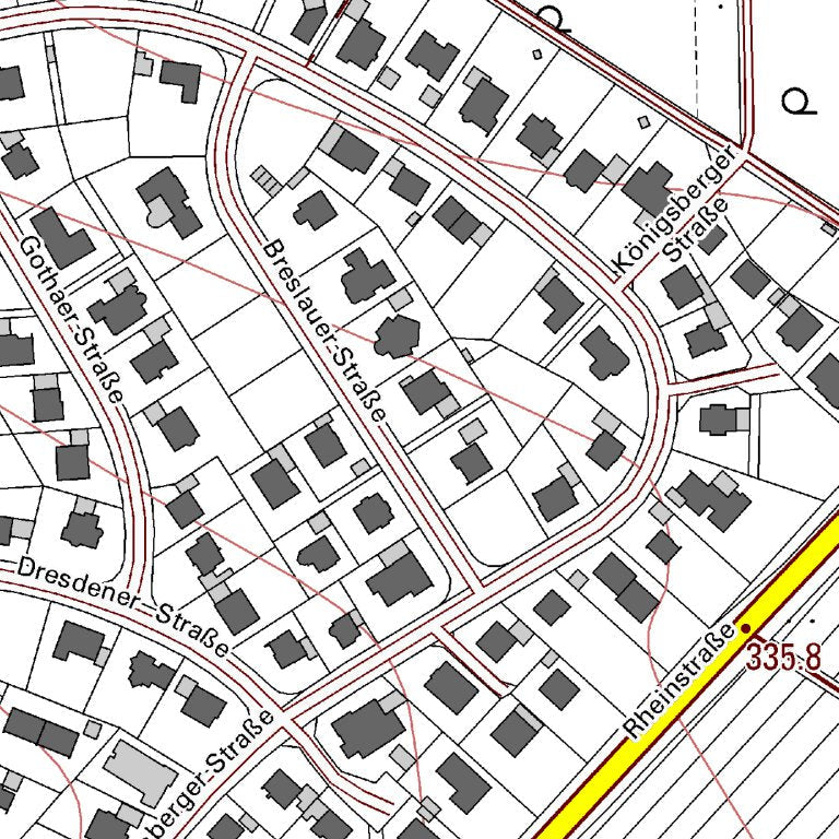 Mogendorf (1:5,000) Map by Landesamt fur Vermessung und ...