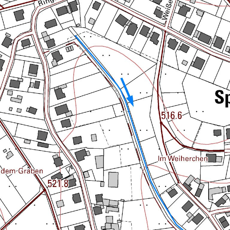 Spessart 2 (1:5,000) Map by Landesamt fur Vermessung und ...