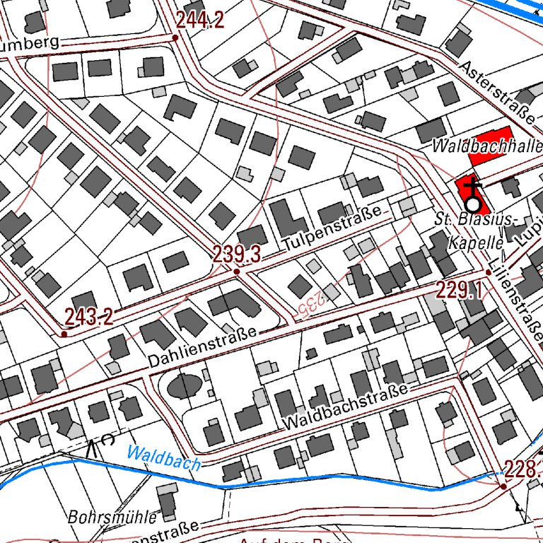 Montabaur 7 (1:5,000) Map by Landesamt fur Vermessung und ...