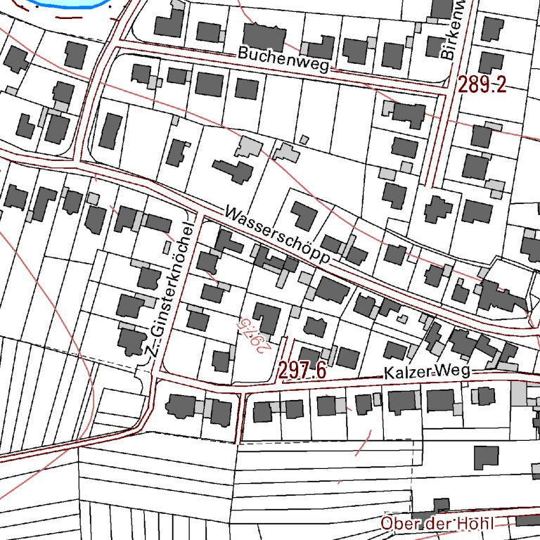 Mendig 3 (1:5,000) Map by Landesamt fur Vermessung und ...