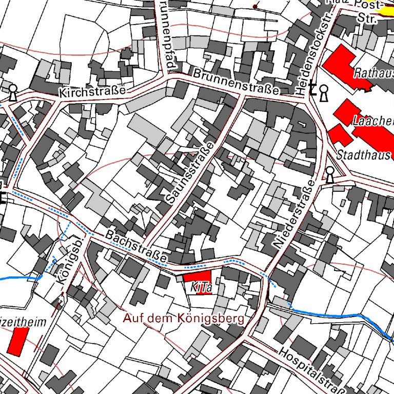 Mendig 5 (1:5,000) Map by Landesamt fur Vermessung und ...