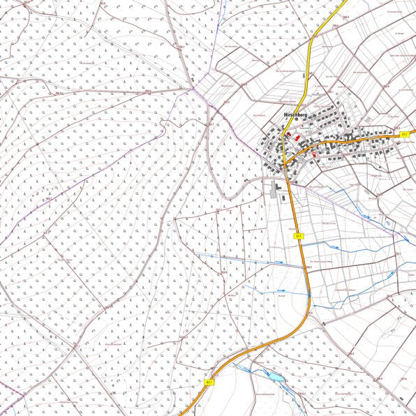Hirschberg (1:5,000) Map by Landesamt fur Vermessung und ...
