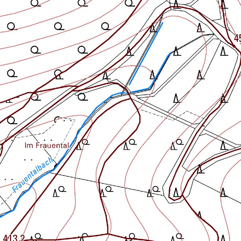 Leimbach 3 (1:5,000) Map by Landesamt fur Vermessung und ...