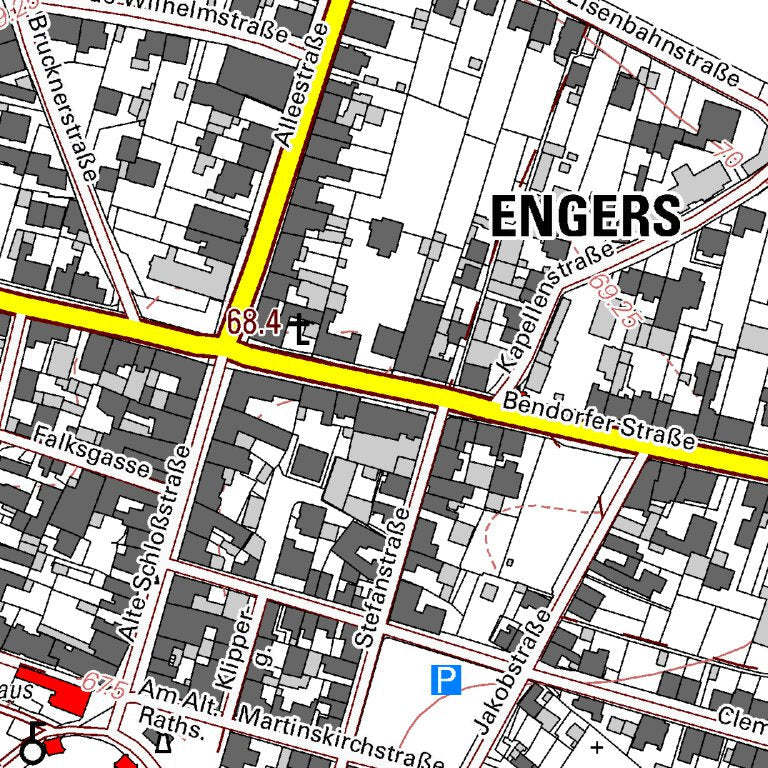 Neuwied 3 (1:5,000) Map by Landesamt fur Vermessung und ...