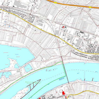 Neuwied 24 (1:5,000) Map by Landesamt fur Vermessung und ...