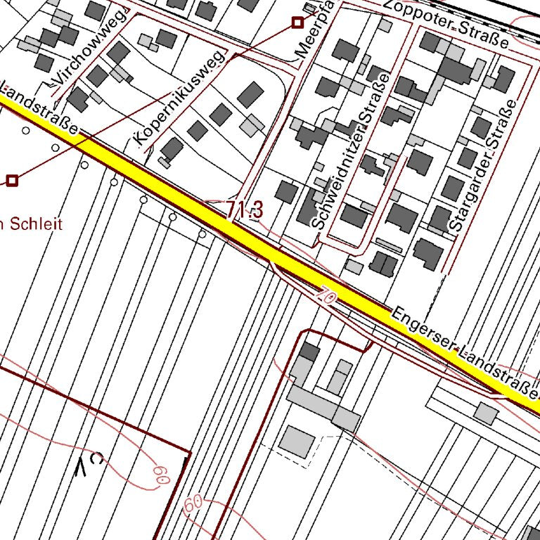 Neuwied 24 (1:5,000) Map by Landesamt fur Vermessung und ...