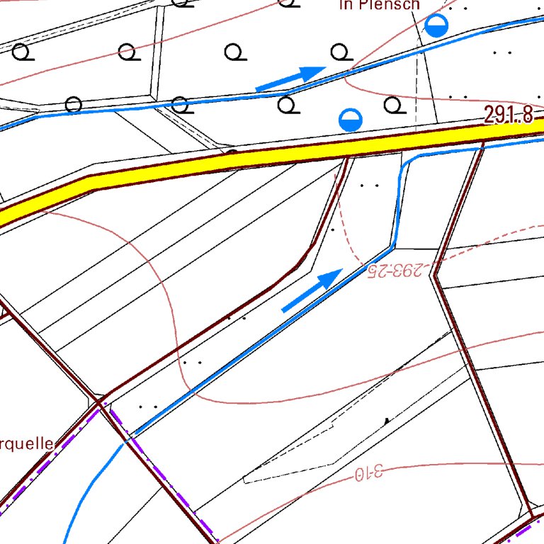Polch 8 (1:5,000) Map by Landesamt fur Vermessung und ...
