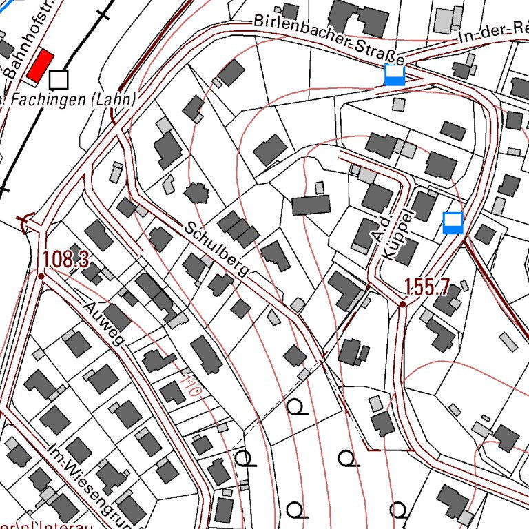 Birlenbach (1:5,000) Map by Landesamt fur Vermessung und ...