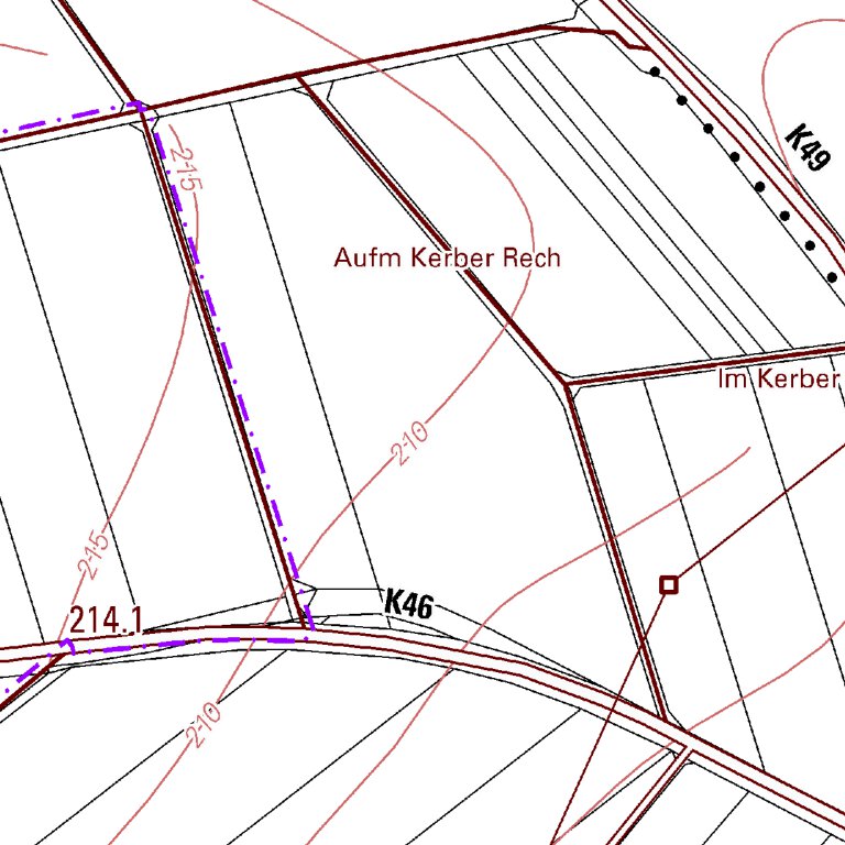 Polch 4 (1:5,000) Map by Landesamt fur Vermessung und ...