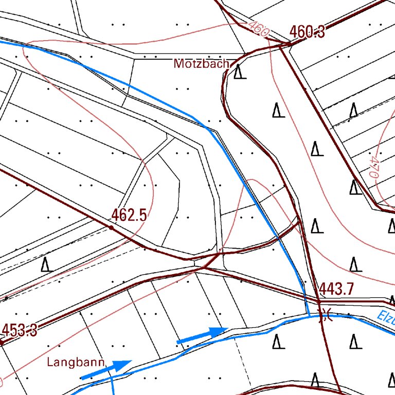 Retterath 2 (1:5,000) Map by Landesamt fur Vermessung und ...