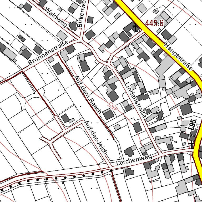 Retterath 1 (1:5,000) Map by Landesamt fur Vermessung und ...