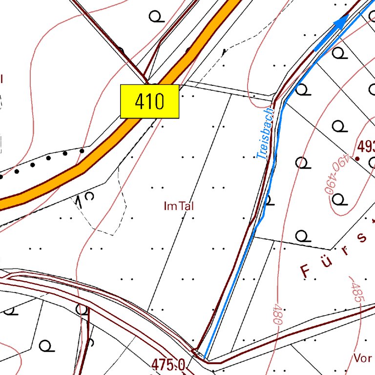 Büdesheim 1 (1:5,000) Map by Landesamt fur Vermessung und ...