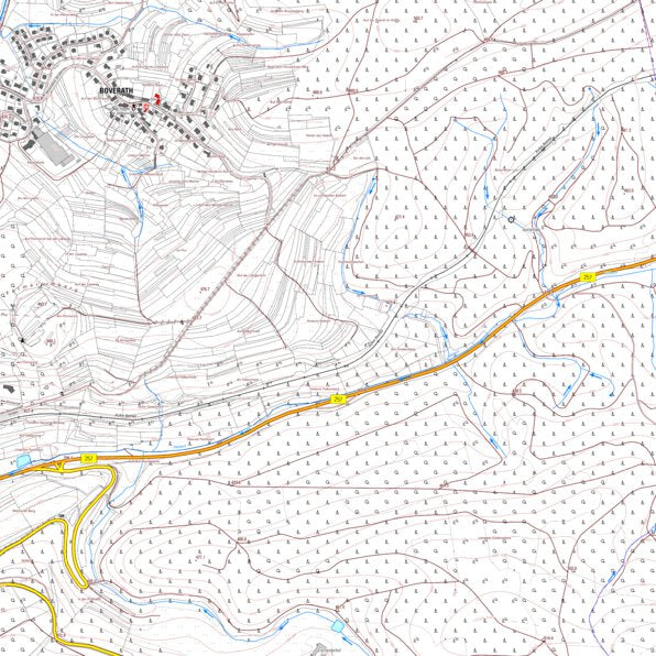 Daun 4 (1:5,000) Map by Landesamt fur Vermessung und ...