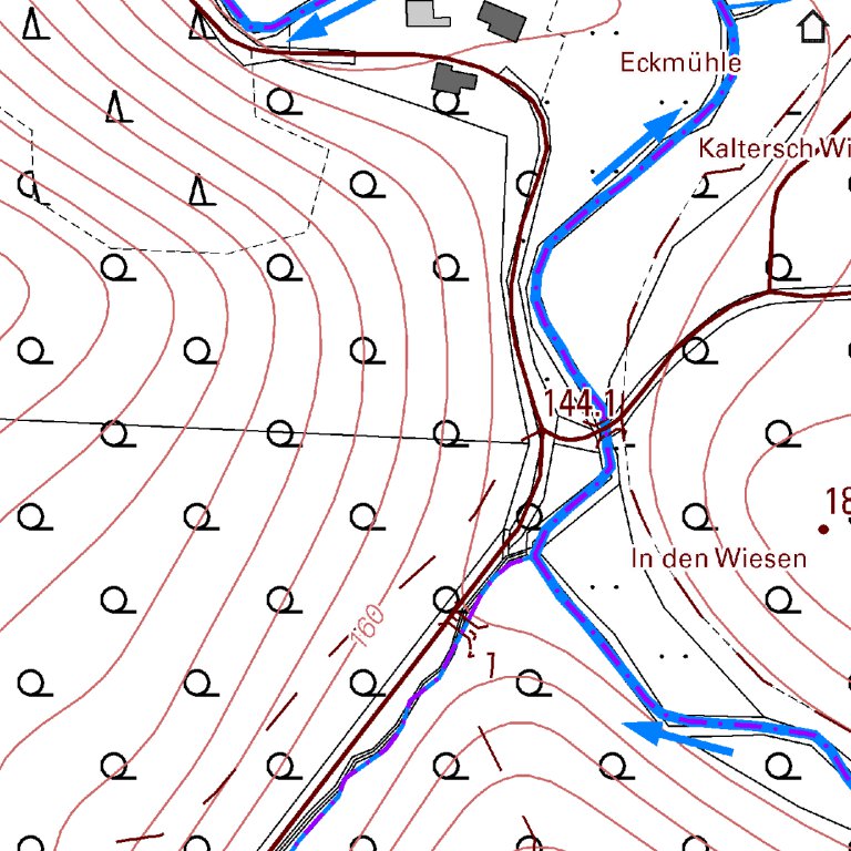 Boppard 6 (1:5,000) Map by Landesamt fur Vermessung und ...