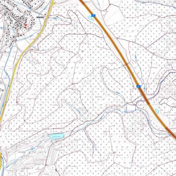 Daun 6 (1:5,000) Map by Landesamt fur Vermessung und ...