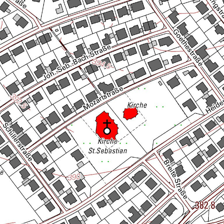 Boppard 3 (1:5,000) Map by Landesamt fur Vermessung und ...
