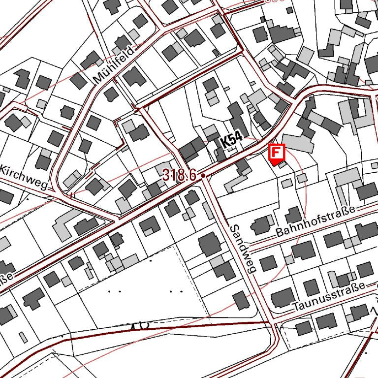 Allendorf (1:5,000) Map by Landesamt fur Vermessung und ...