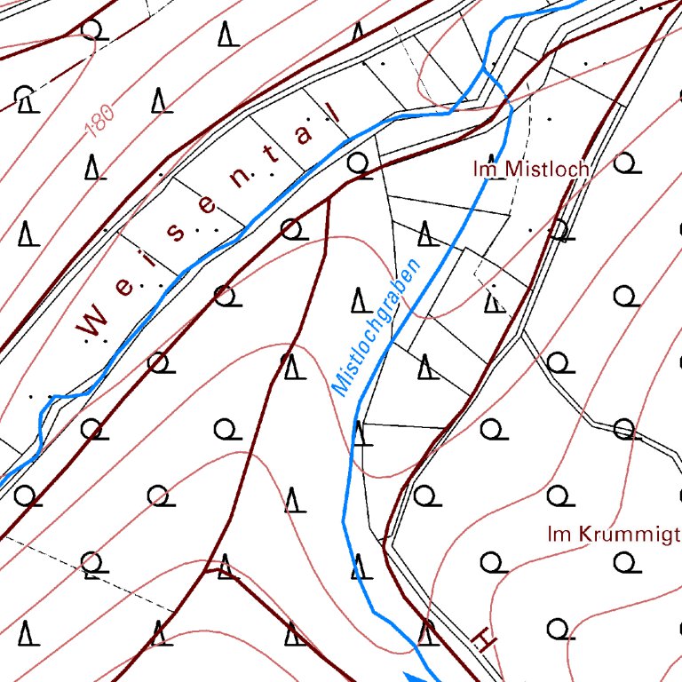 Boppard 11 (1:5,000) Map by Landesamt fur Vermessung und ...