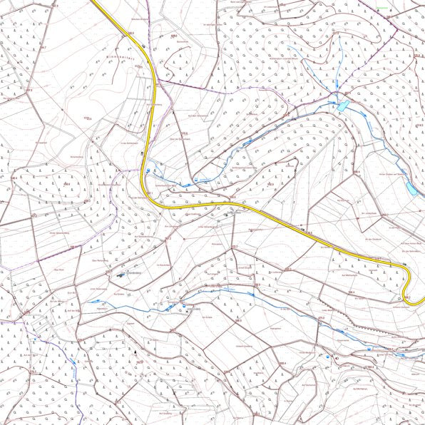 Daun 10 (1:5,000) Map by Landesamt fur Vermessung und ...