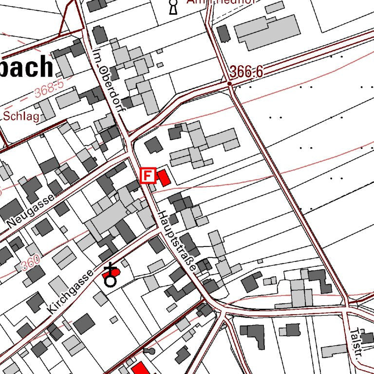 Eschbach (1:5,000) Map by Landesamt fur Vermessung und ...