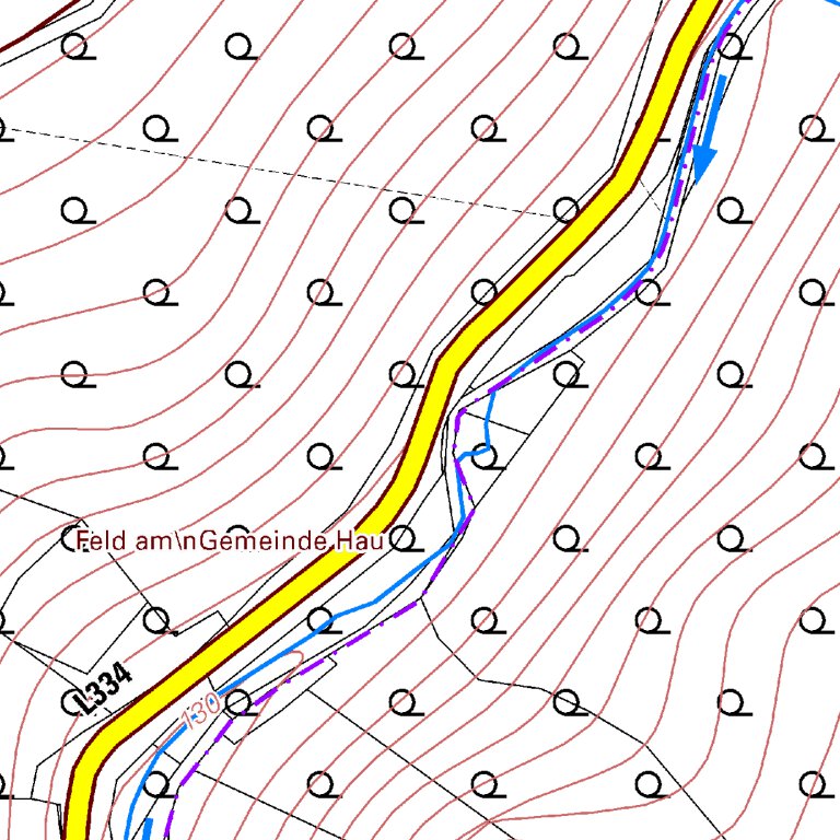 Prath (1:5,000) Map by Landesamt fur Vermessung und ...