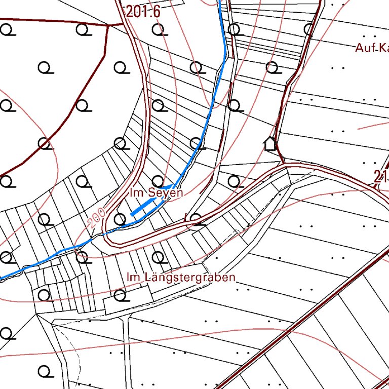 Sankt Goar 3 (1:5,000) Map by Landesamt fur Vermessung und ...