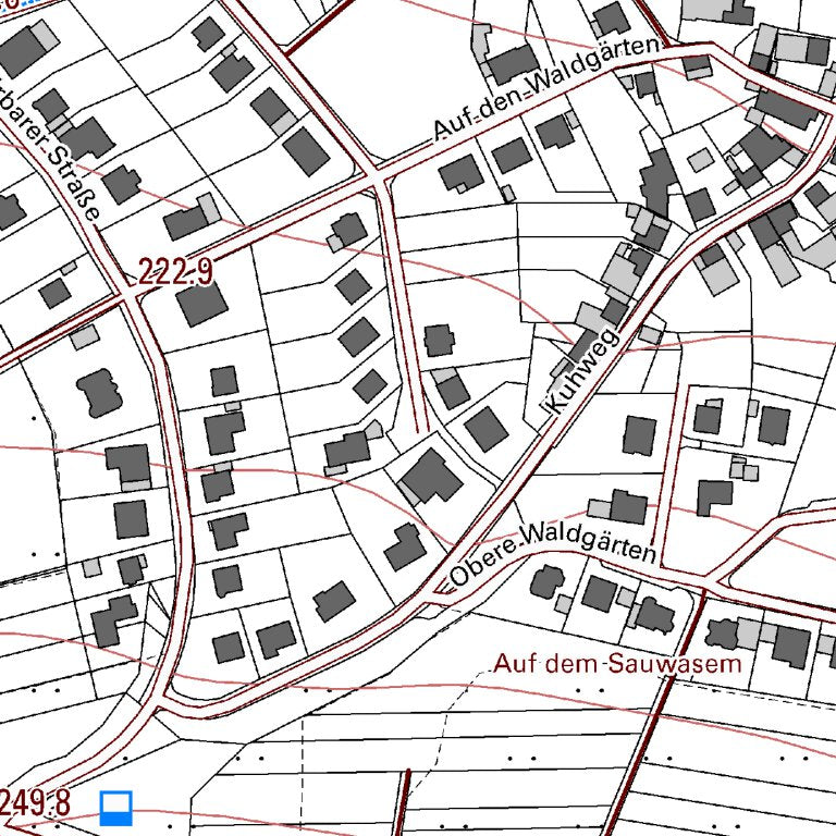 Sankt Goar 5 (1:5,000) Map by Landesamt fur Vermessung und ...