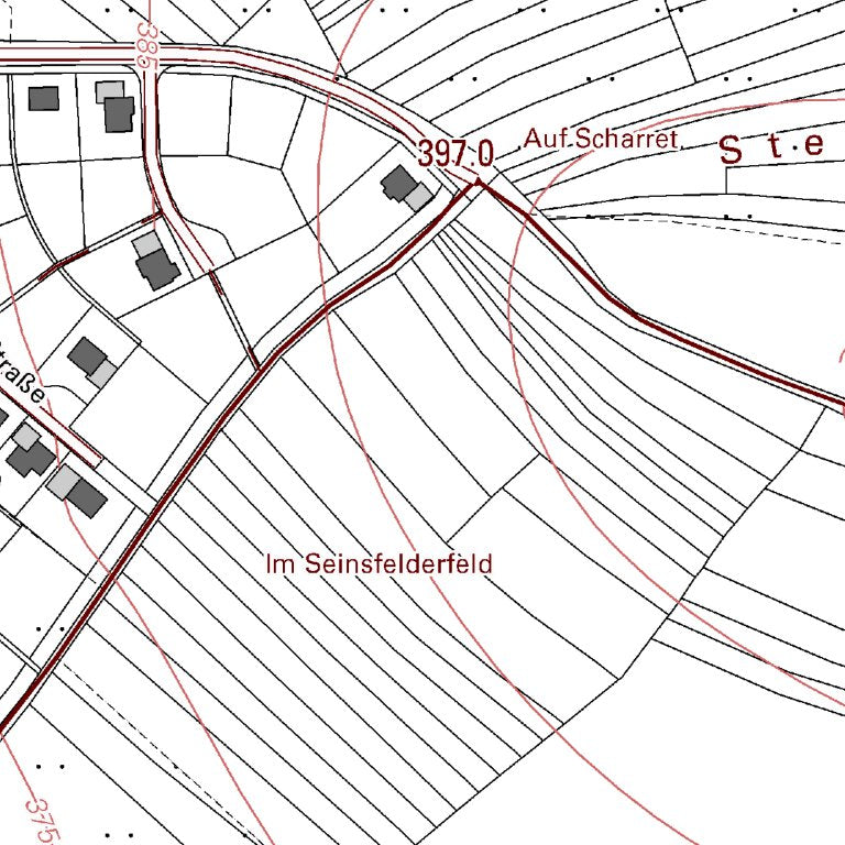 Kyllburg (1:5,000) Map by Landesamt fur Vermessung und ...
