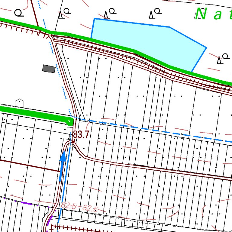 Mainz 13 (1:5,000) Map by Landesamt fur Vermessung und ...