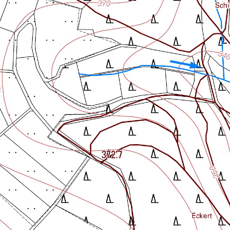 Kaub 3 (1:5,000) Map by Landesamt fur Vermessung und ...