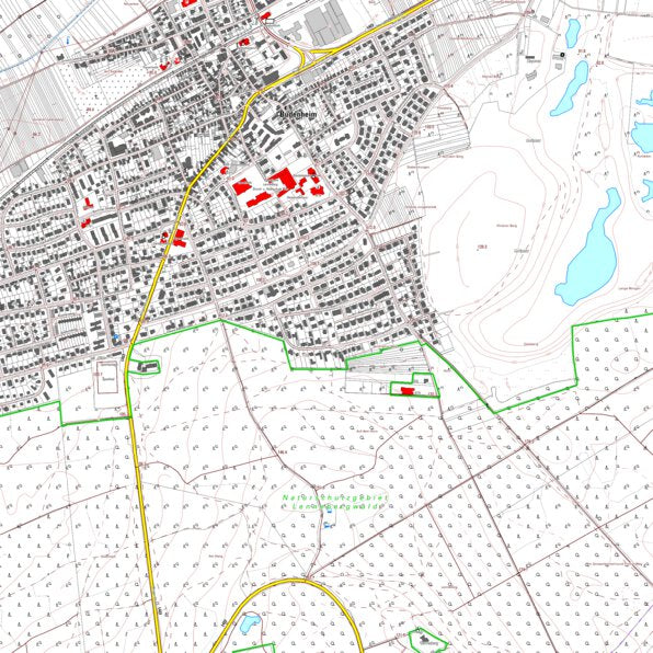Budenheim 1 (1:5,000) Map by Landesamt fur Vermessung und ...