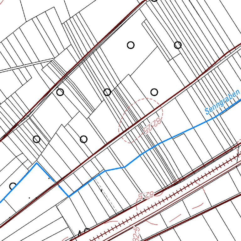 Ingelheim am Rhein 3 (1:5,000) Map by Landesamt fur Vermessung und ...
