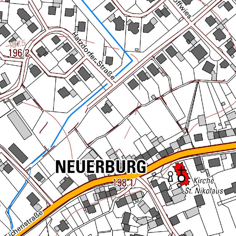 Wittlich 7 (1:5,000) Map by Landesamt fur Vermessung und ...