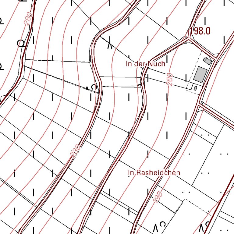 Wittlich 9 (1:5,000) Map by Landesamt fur Vermessung und ...