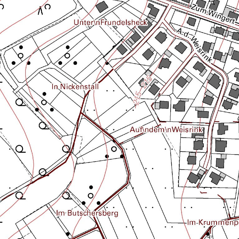 Wittlich 13 (1:5,000) Map by Landesamt fur Vermessung und ...