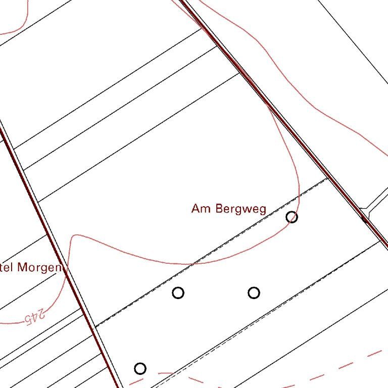 Ober-Olm 1 (1:5,000) Map by Landesamt fur Vermessung und ...
