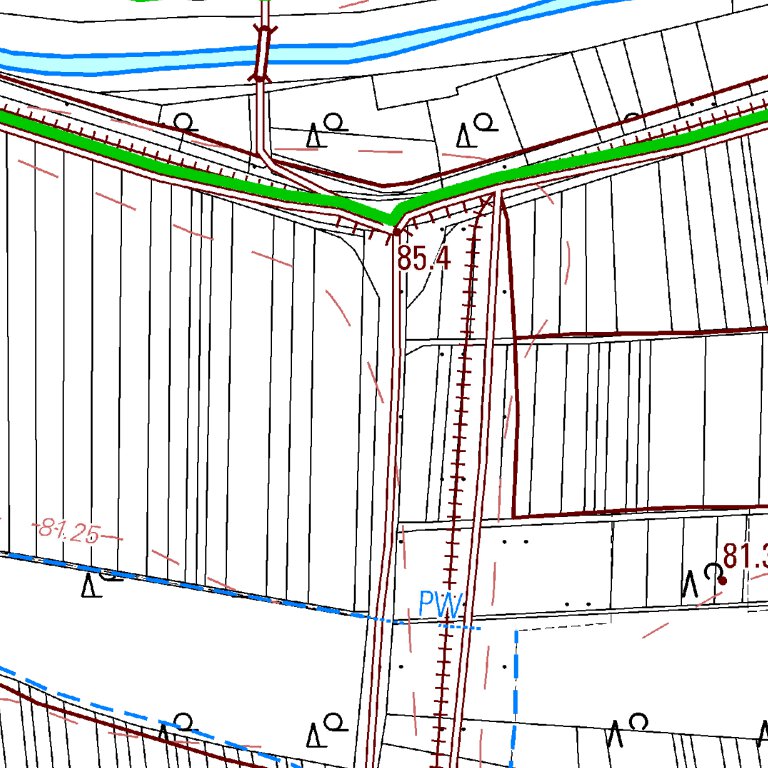Ingelheim am Rhein 16 (1:5,000) Map by Landesamt fur Vermessung und ...