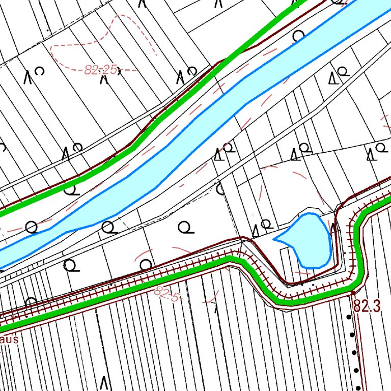 Ingelheim am Rhein 16 (1:5,000) Map by Landesamt fur Vermessung und ...