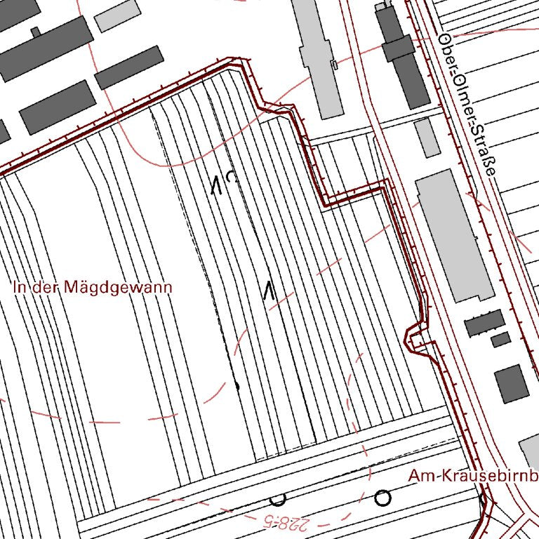 Ingelheim am Rhein 7 (1:5,000) Map by Landesamt fur Vermessung und ...