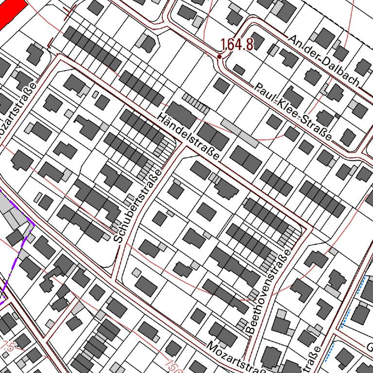 Gutenberg (1:5,000) Map by Landesamt fur Vermessung und ...