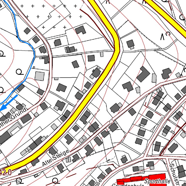 Roth 3 (1:5,000) Map by Landesamt fur Vermessung und ...