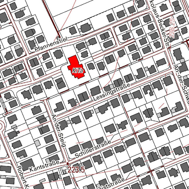 Ober-Olm 3 (1:5,000) Map by Landesamt fur Vermessung und ...