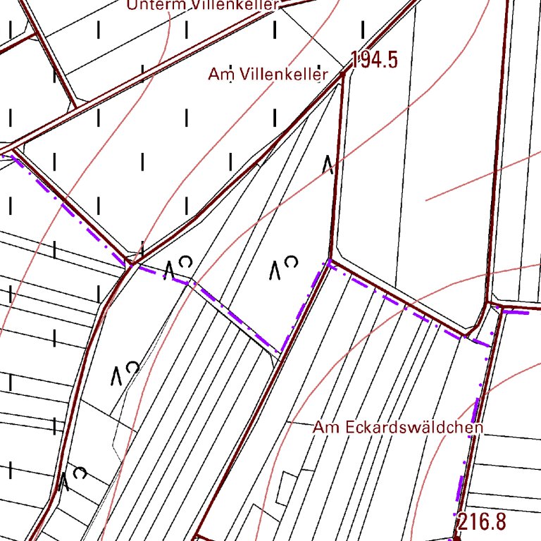 Mainz 21 (1:5,000) Map by Landesamt fur Vermessung und ...