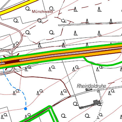 Ingelheim am Rhein 18 (1:5,000) Map by Landesamt fur Vermessung und ...