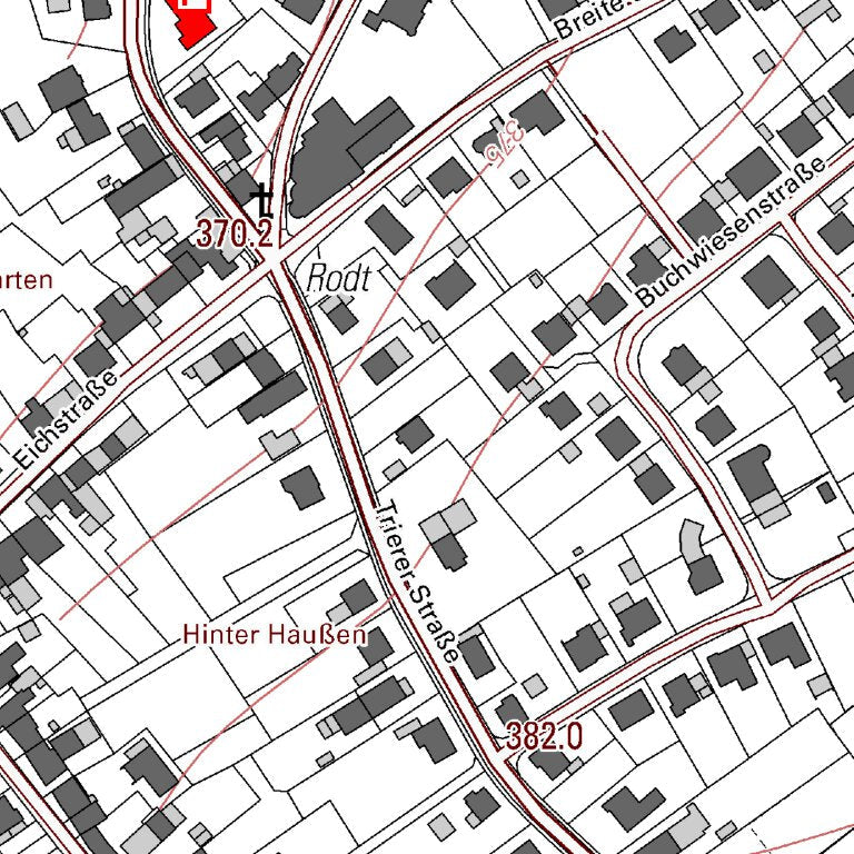 Zemmer 1 (1:5,000) Map by Landesamt fur Vermessung und ...