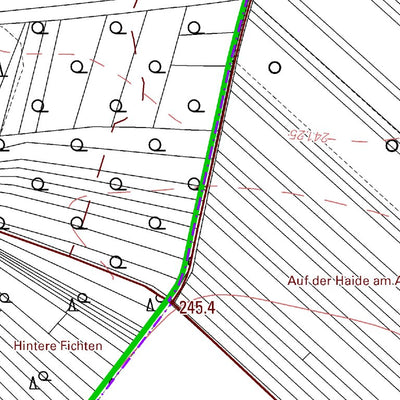 Ingelheim am Rhein 2 (1:5,000) Map by Landesamt fur Vermessung und ...