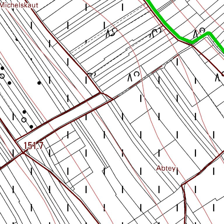 Ingelheim am Rhein 2 (1:5,000) Map by Landesamt fur Vermessung und ...