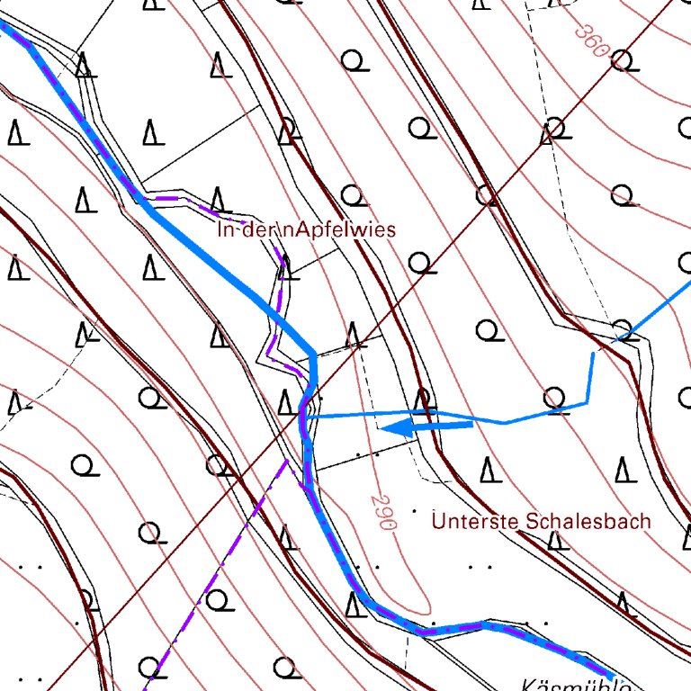 Morbach 27 (1:5,000) Map by Landesamt fur Vermessung und ...