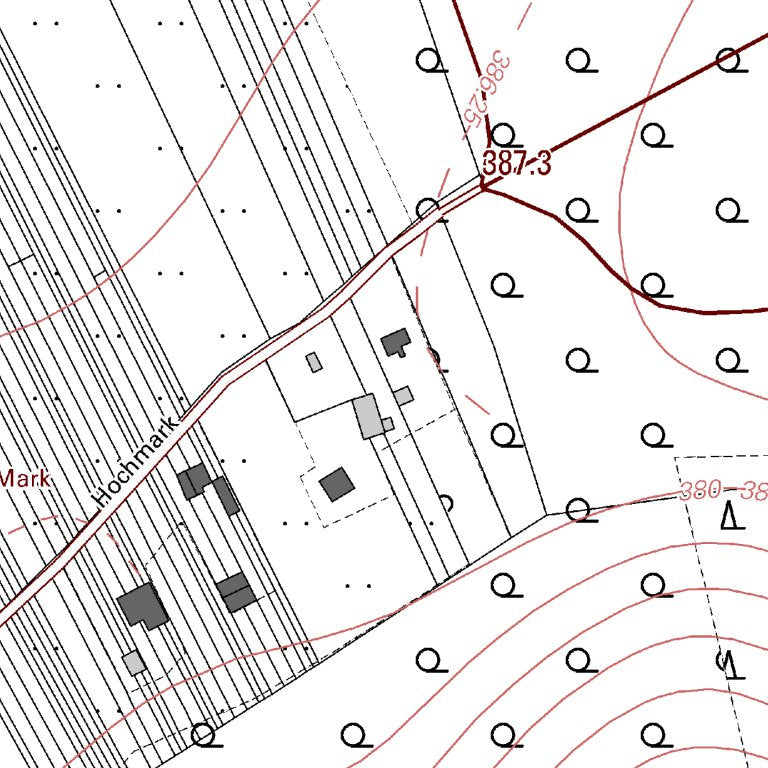 Zemmer 6 (1:5,000) Map by Landesamt fur Vermessung und ...
