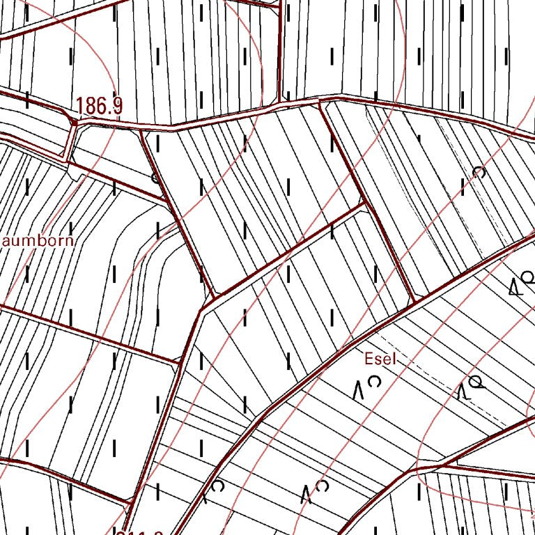 Bingen am Rhein 11 (1:5,000) Map by Landesamt fur Vermessung und ...
